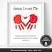 Jesus Loves Me Children's Bible Handprint Craft, Scripture Handprint ...