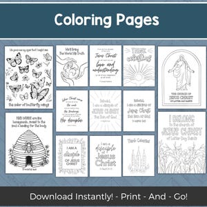 LDS Printable General Conference for Youth Teens and Adults, General ...