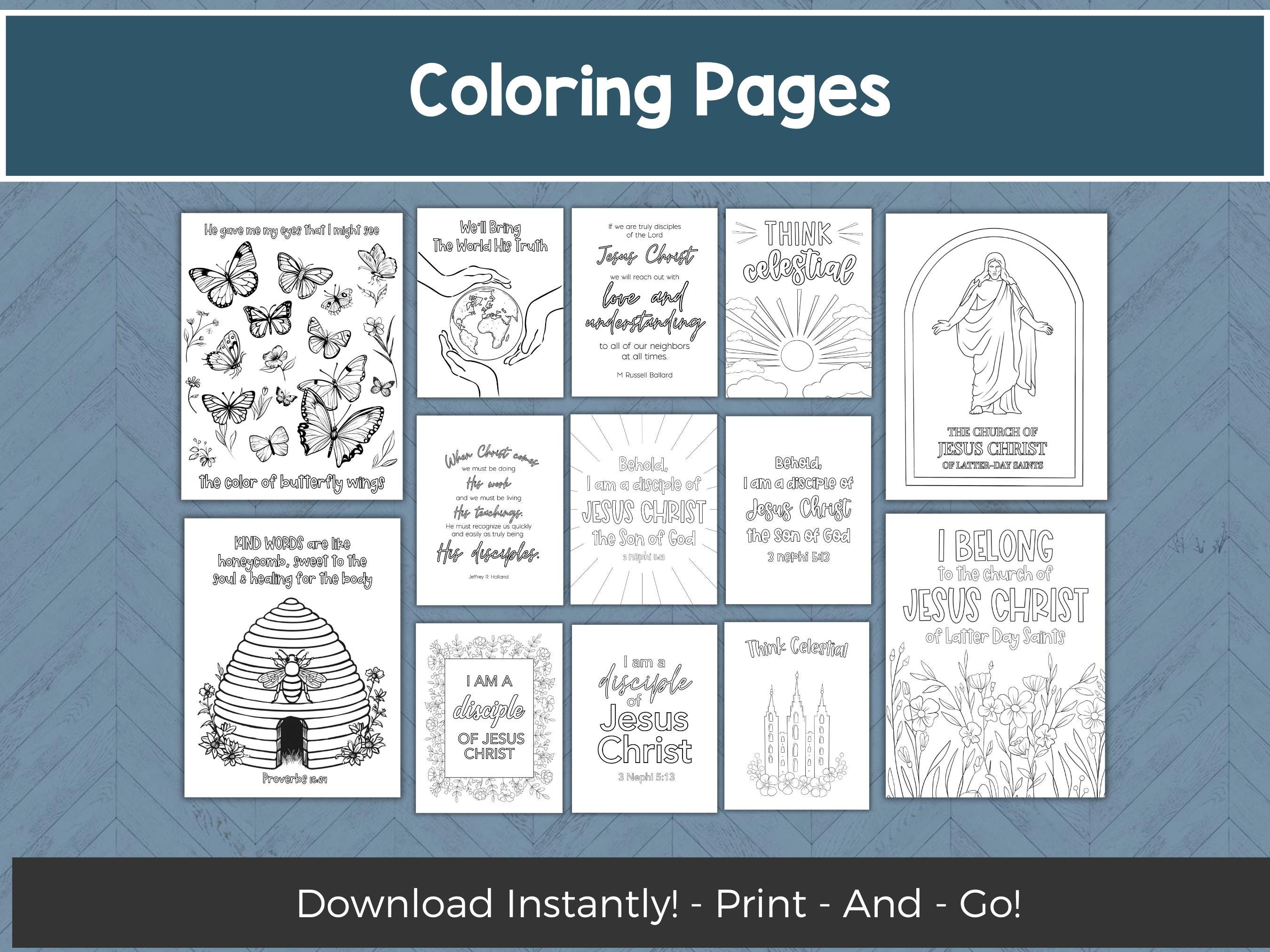 LDS Printable General Conference for Youth Teens and Adults, General ...