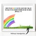Noah's Ark Rainbow Children's Bible Handprint Craft, Scripture ...