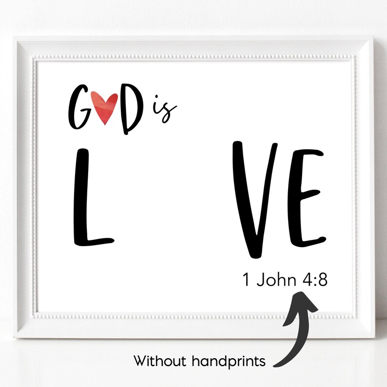 Kids Bible Study Craft, Handprint Art Bible Printables, Children Bible ...