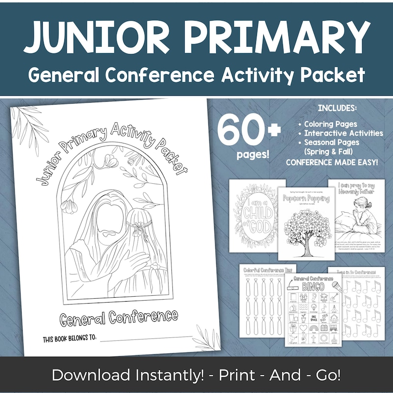 Conference Packet for Toddlers - Etsy