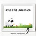 Lamb of God Children's Bible Handprint Craft, Scripture Handprint Art ...