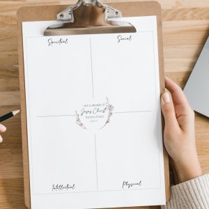 LDS Youth Theme 2024, Goal Setting Worksheet Planner Template, I Am a ...