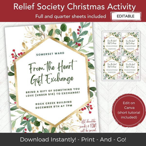 Relief Society Christmas Gifts - 60+ Gift Ideas for 2024