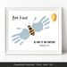 BEE Kind Printable Bible Verse Handprint Art, Handprint Craft ...