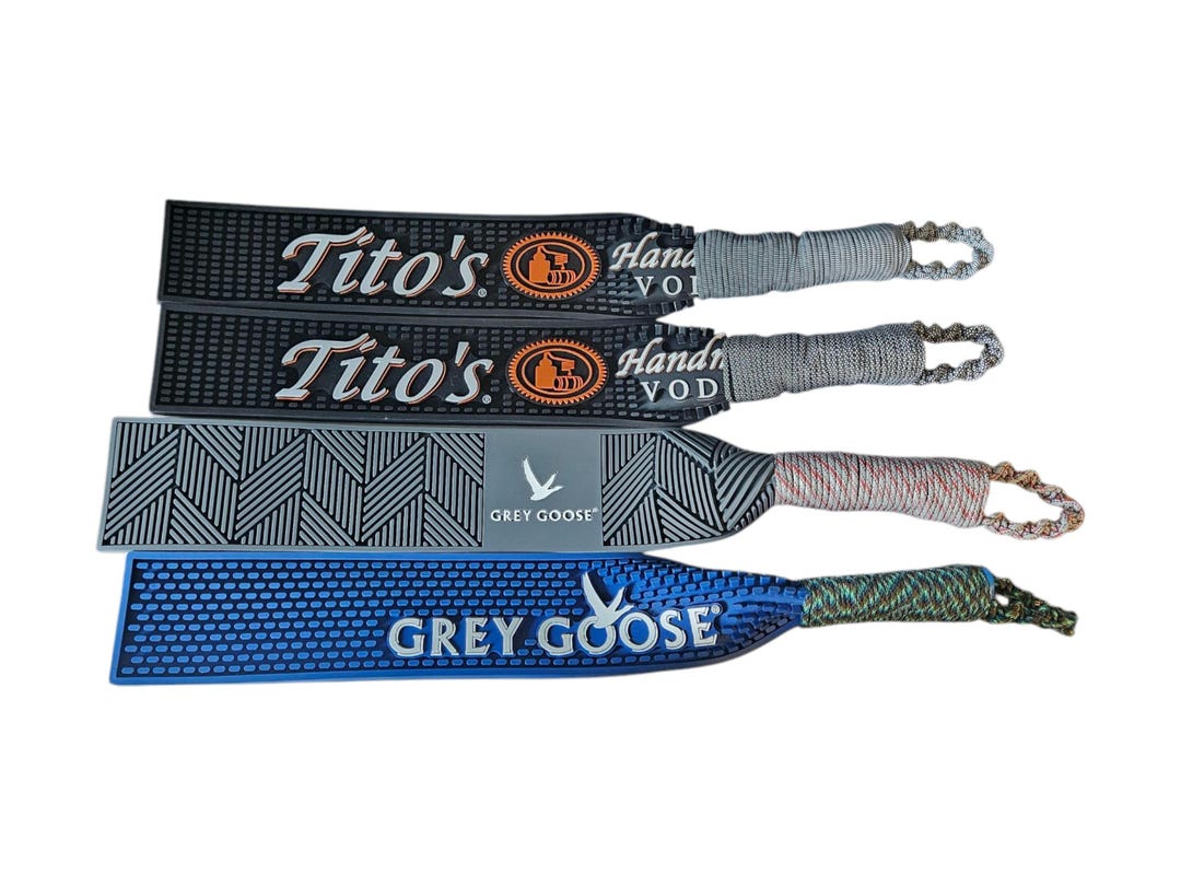 Full Size Vodka Upcycled Rubber Bar Rail Paddle - Etsy