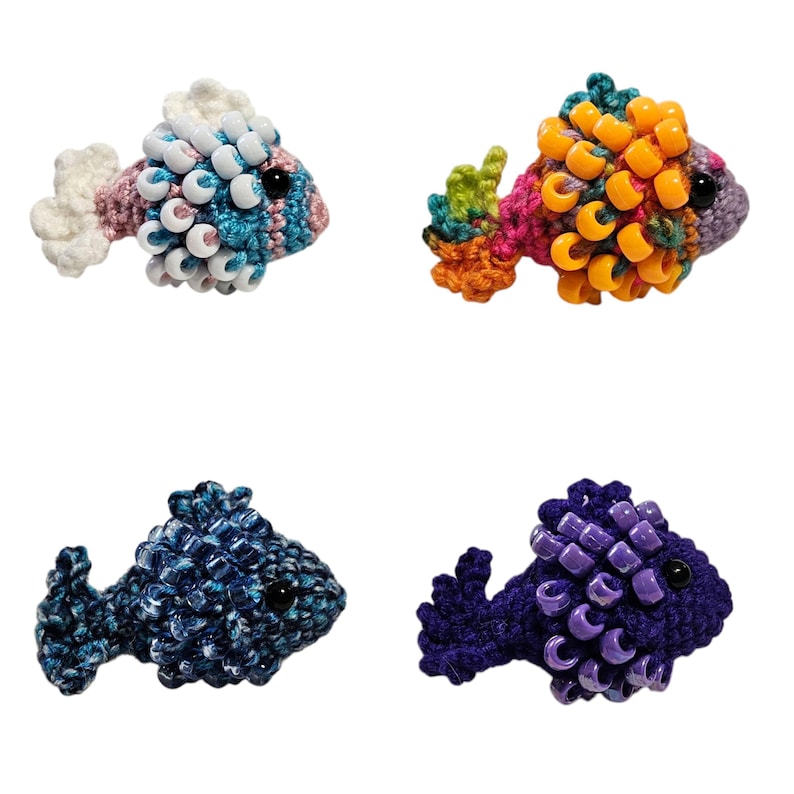 Crochet Fidget Fish - Etsy