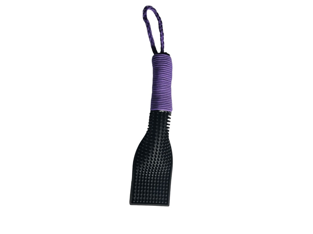 Mini Rubber Bar Rail Paddle With Purple Handle - Etsy