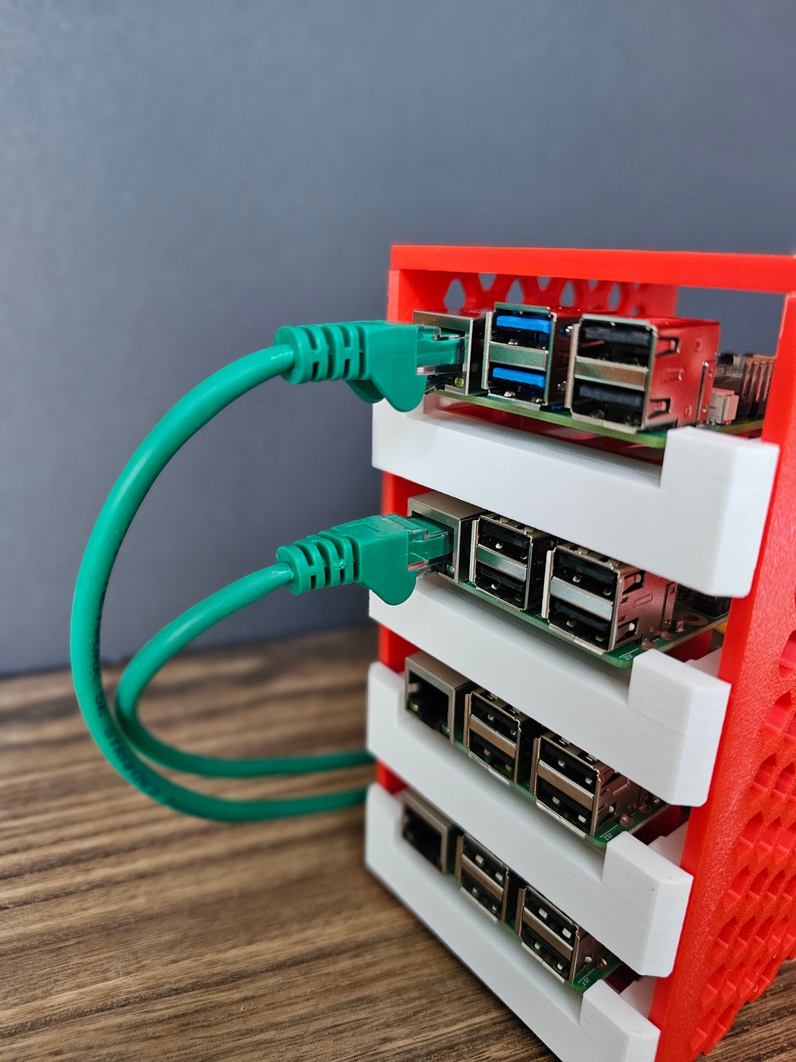 3d-printed Raspberry Pi Cluster Case: 4 or 6-slot Enclosure - Etsy UK