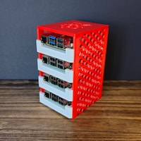 C4labs 8 Slot Cluster Cloudlet : Stackable Cluster for Raspberry Pi5 ...