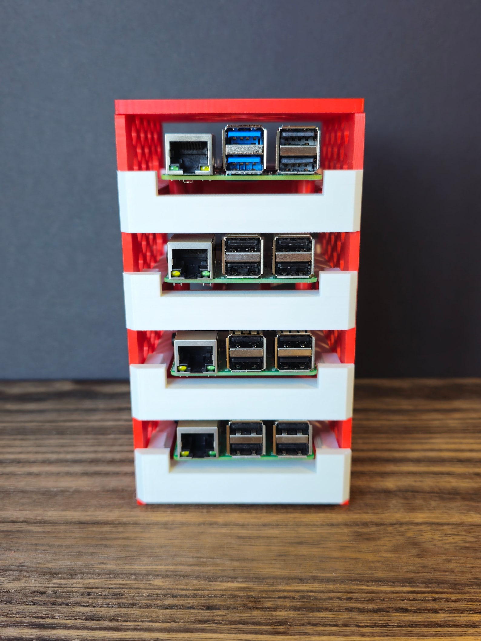 Raspberry Pi Cluster Case (compatible With Pi 5,pi 4 and Rpi 3B) - Etsy