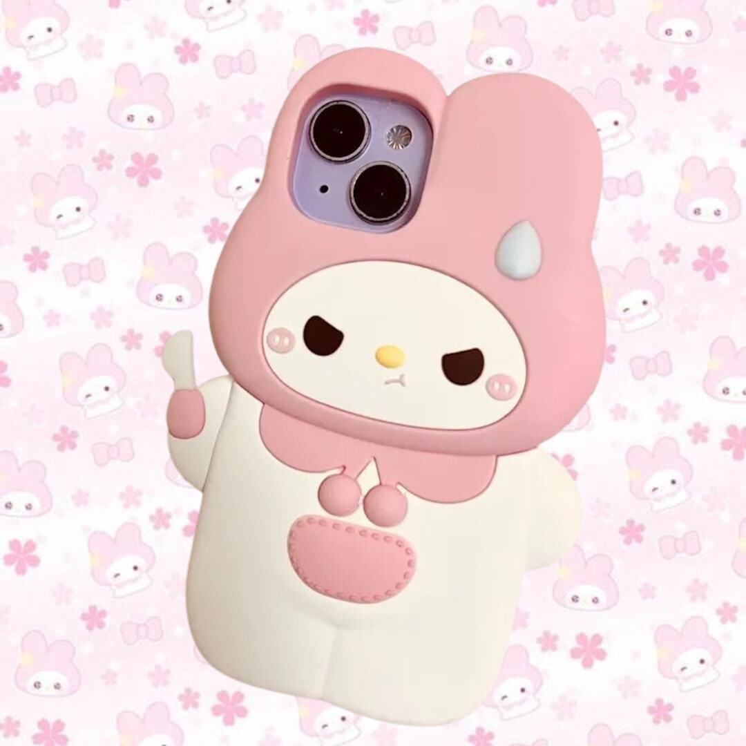 Angry My Melody iPhone Case - Etsy