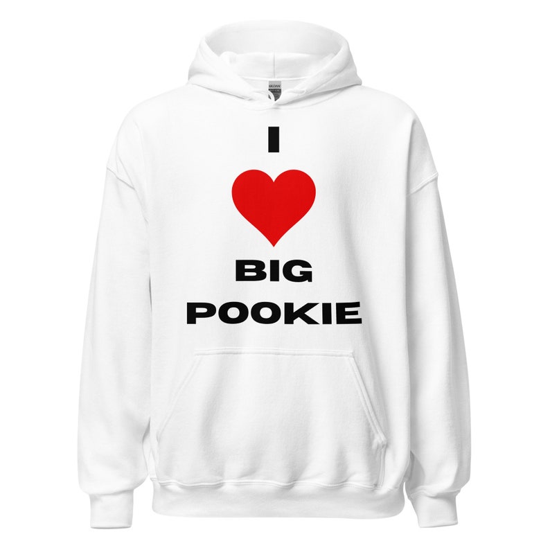 I Heart Big Pookie Unisex Hoodie - Etsy