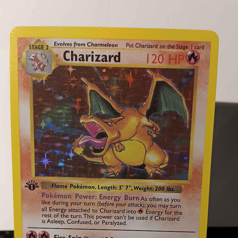 First Edition Charizard - Etsy