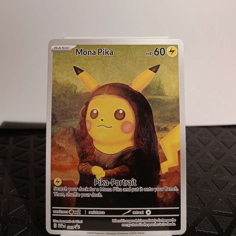 Thicc Pikachu Card - Etsy