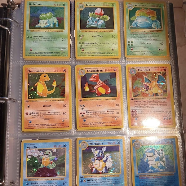 First Edition Charizard - Etsy