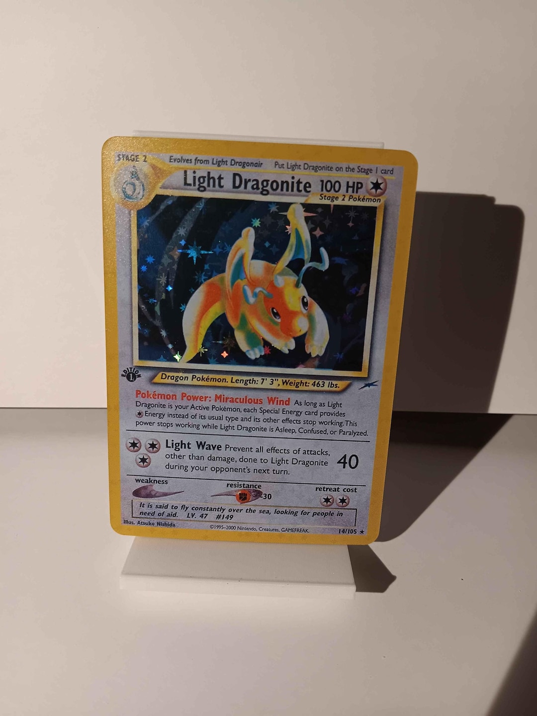 Light Dragonite 1st Edition - Neo Destiny (N4) - Perfect Gift for Poke ...