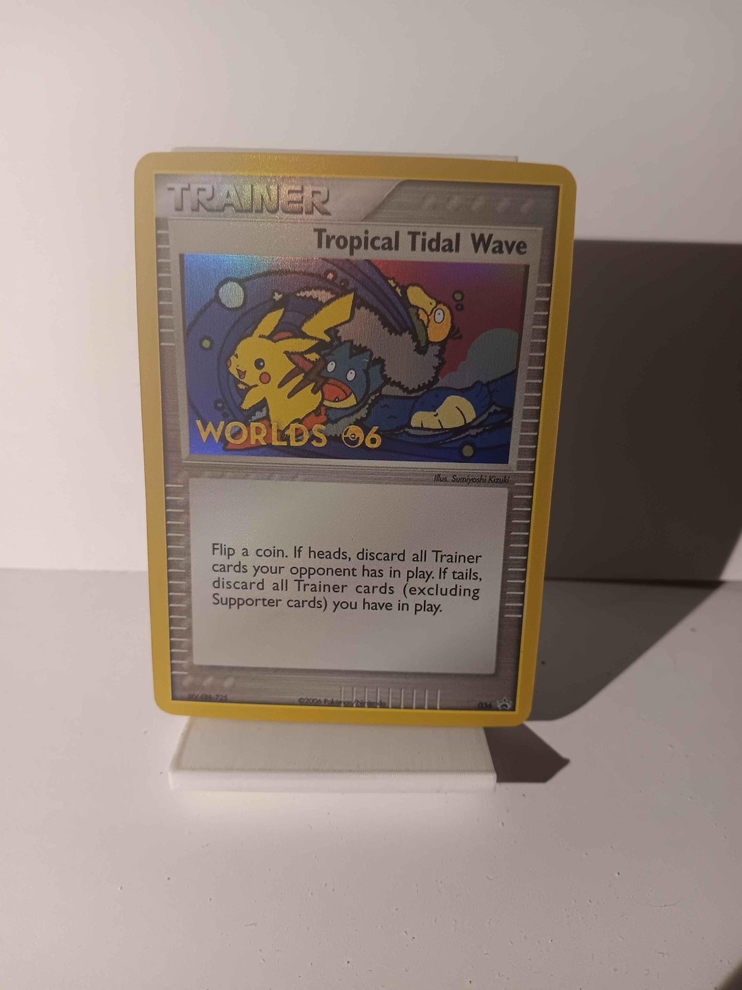 2006 Tropical Tidal Wave #036 - World Championship - Perfect for Poke Fans - NOT Real Just for ...