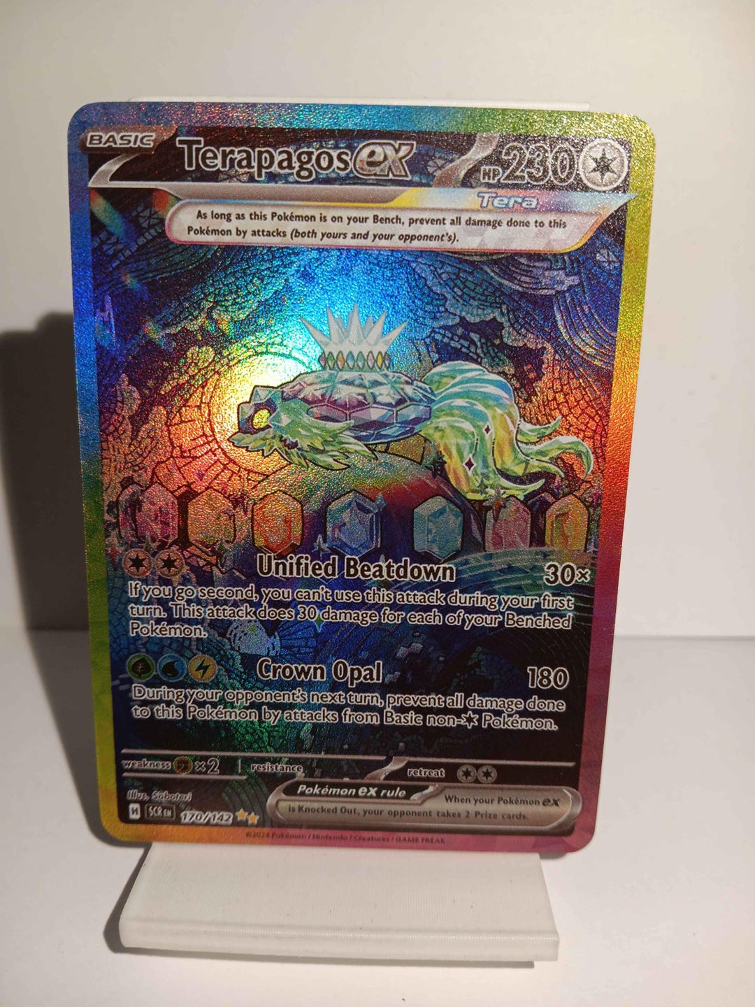 Terapagos Ex - Stellar Crown - 170/142 / SIR - Perfect Gift for Poke ...