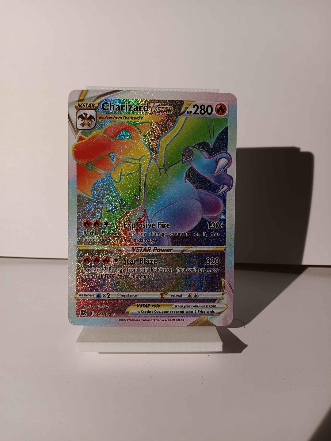 Charizard VSTAR - Brilliant Stars - 174/172 / Secret Rare - Perfect ...