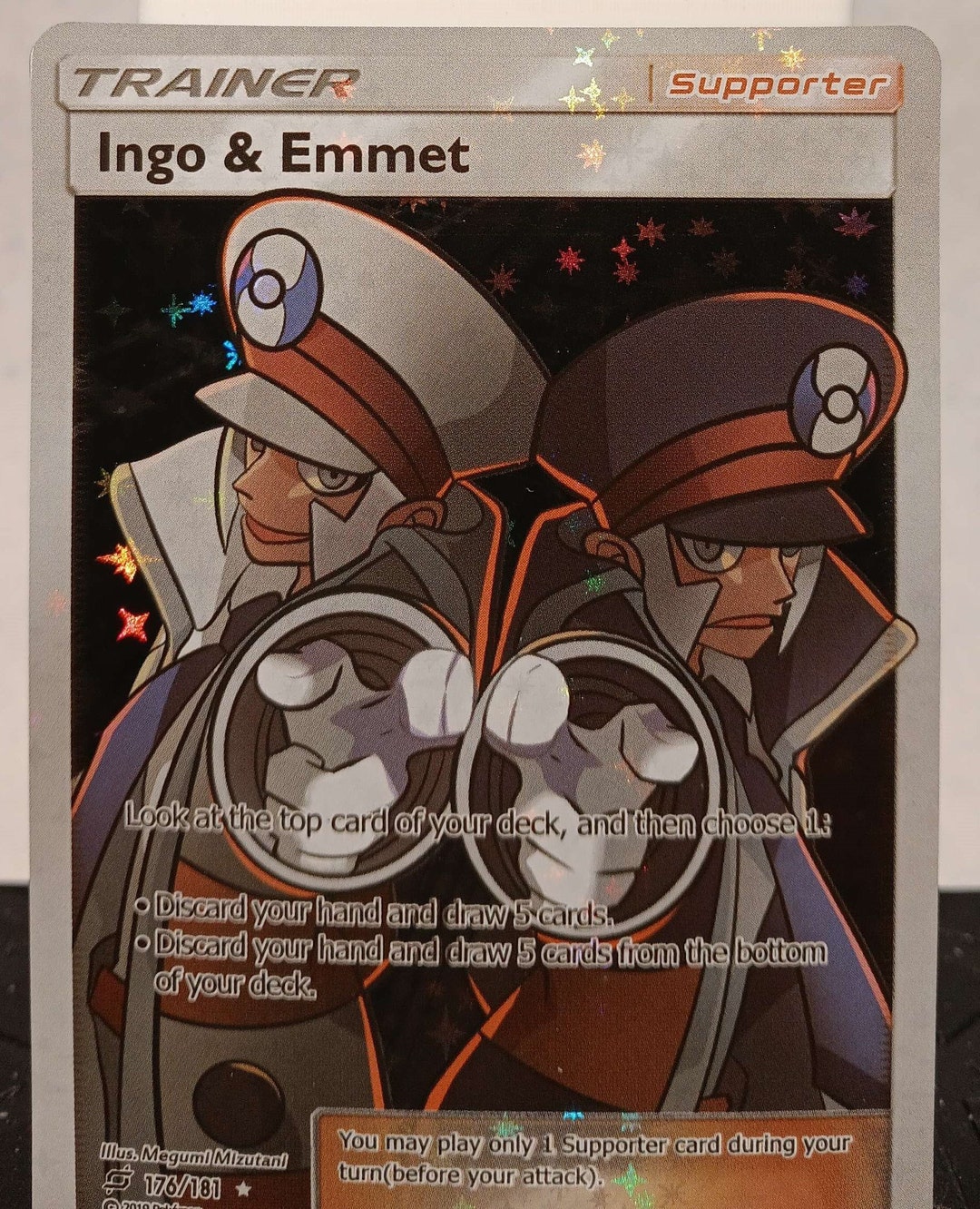 Ingo & Emmet Full Art - SM - Team up (SM9) - 176/181 / Ultra Rare ...