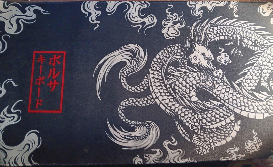 Japanese Dragon TCG Card Matt Sublimation Desktop Matt - Table Matt ...