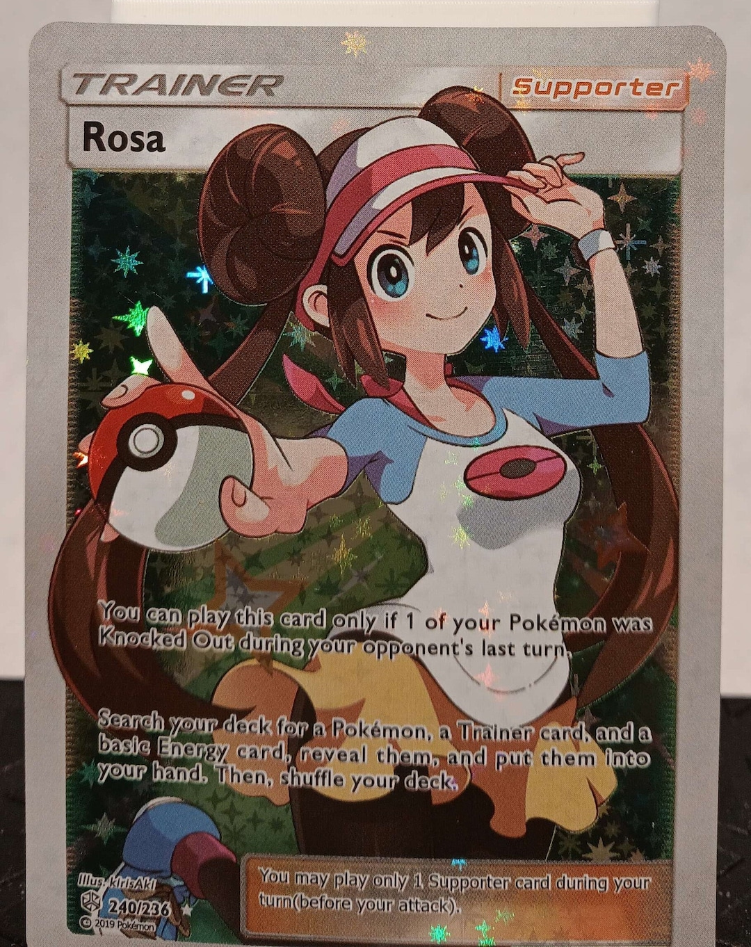 Rosa Full Art - SM - Cosmic Eclipse - 236/236 / Ultra Rare - Perfect ...