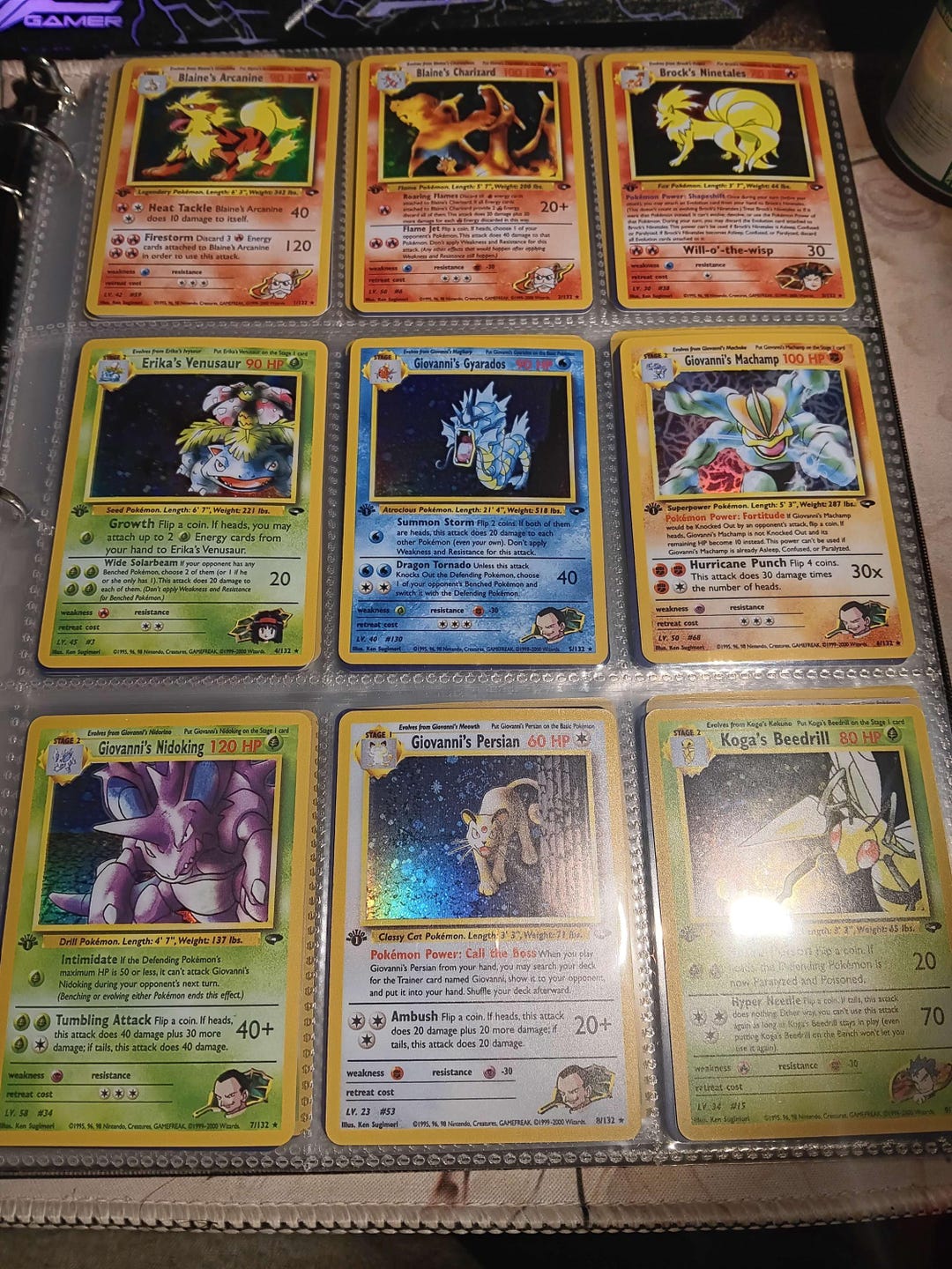 132x Gym Challenge Full Set - All 132 - Perfect Gift for Poke Fans ...