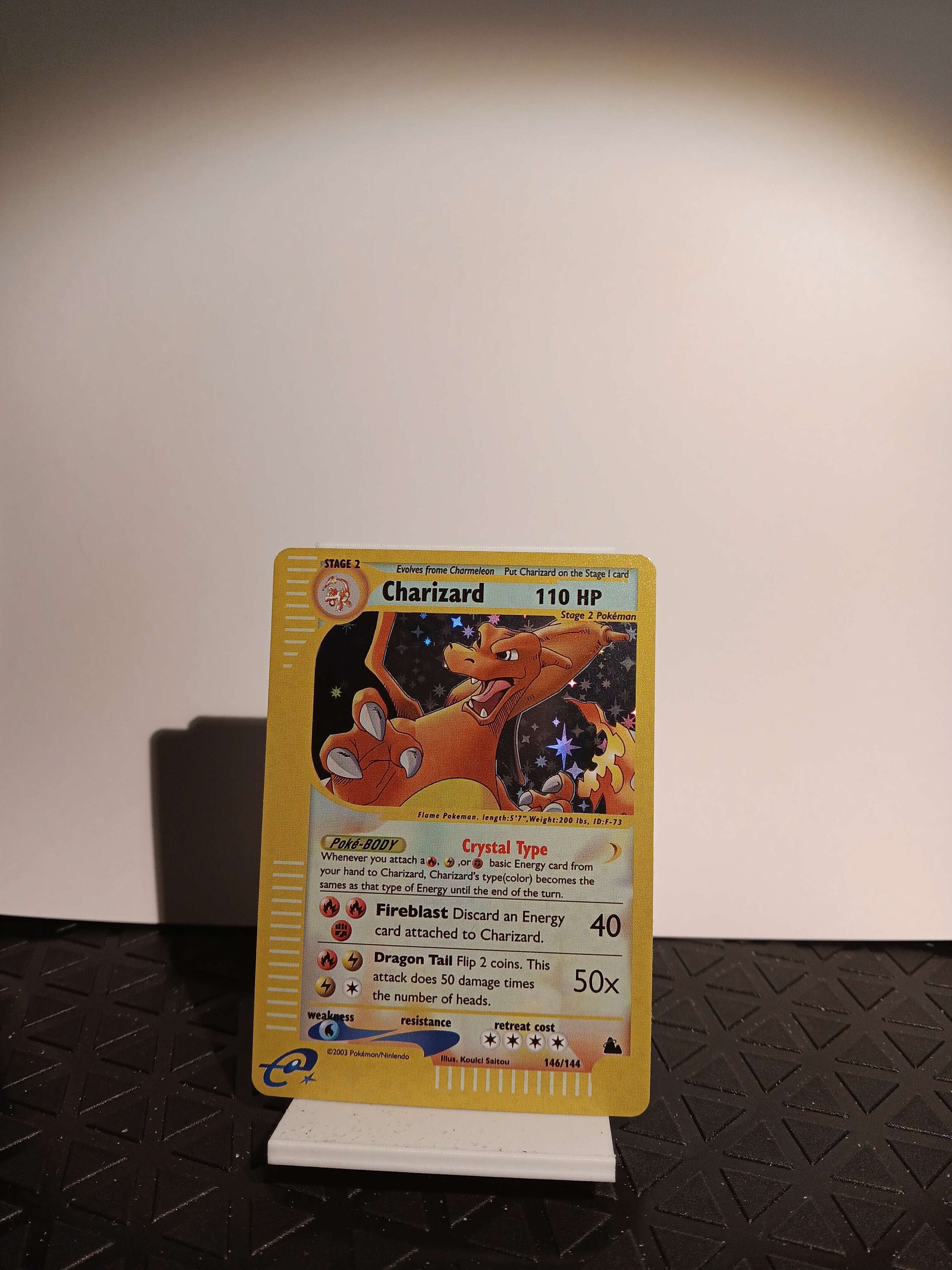 Charizard Skyridge SK 146/144 / Secret Rare Perfect Gift for Poke Fans ...