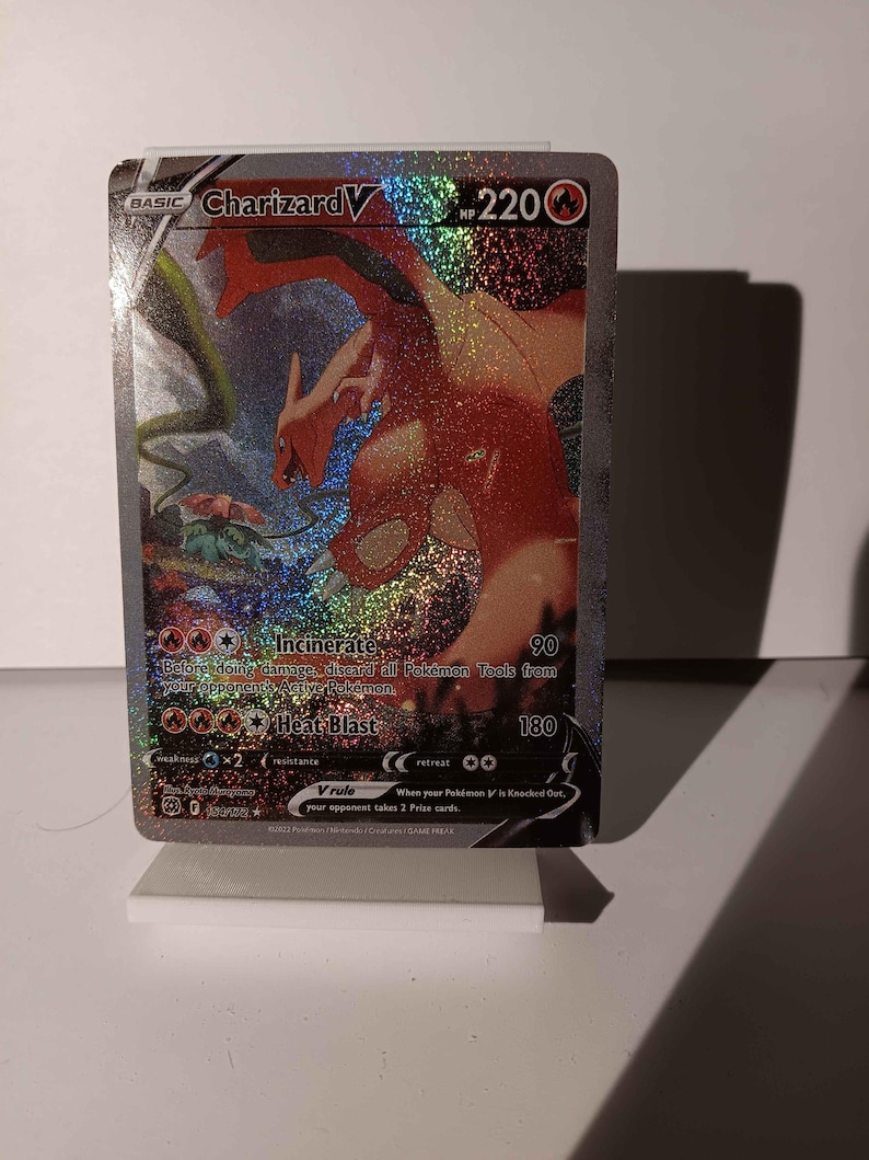 Charizard V - Brilliant Stars - 154/172 / Ultra Rare - Perfect Gift for ...