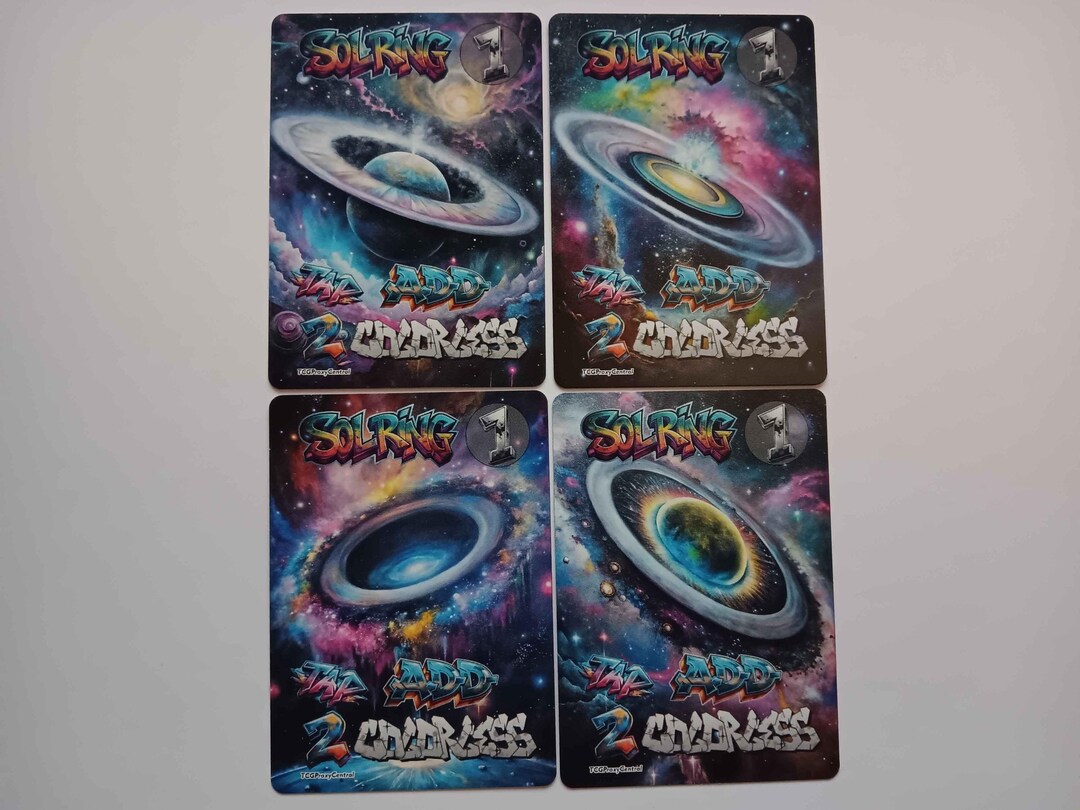 Sol Ring Custom Full Art #1-4 - NOT Real Just for Show - Proxy NOT ...