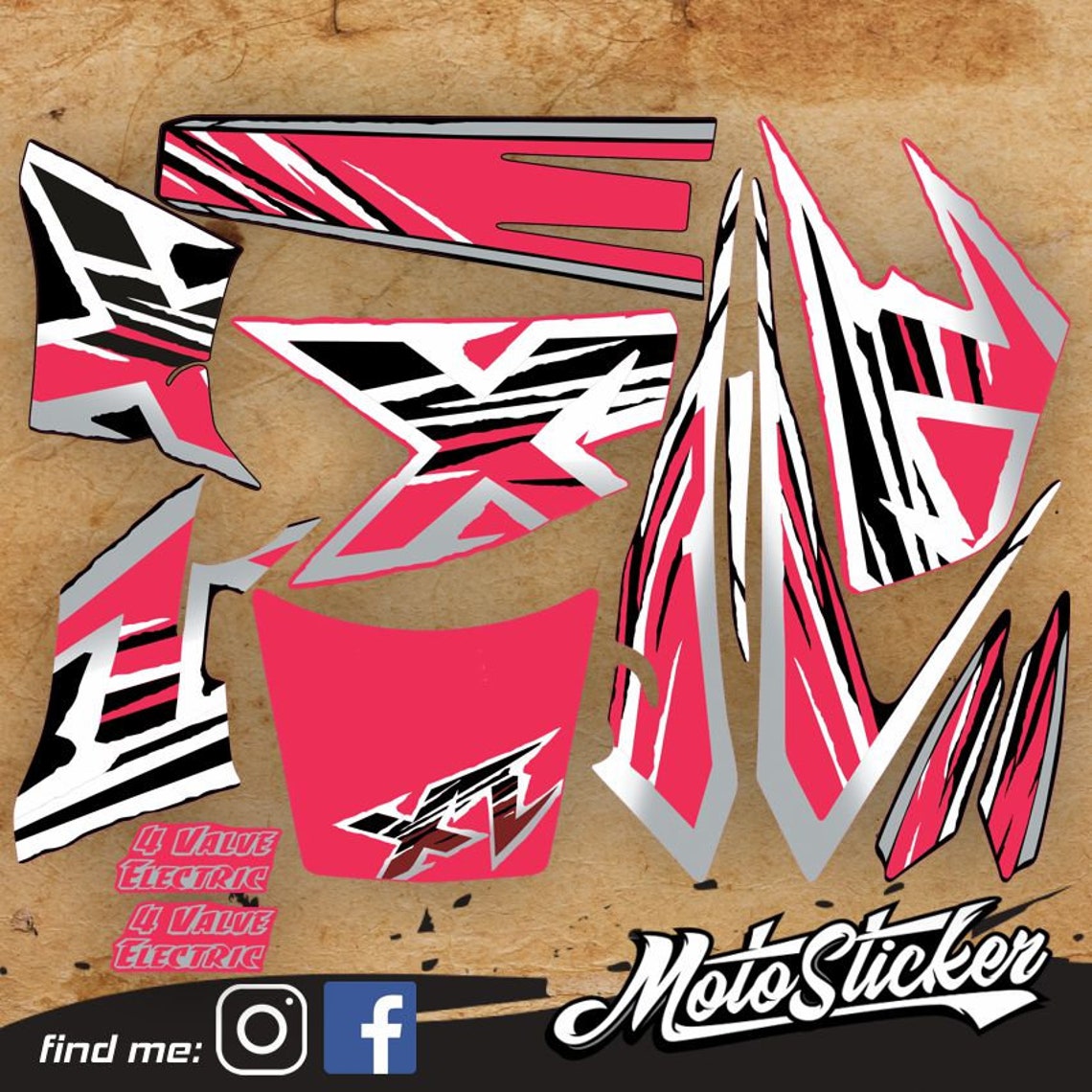 Yamaha XT 600 E 1998-99 Stickers Kit - Etsy