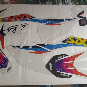 KTM Exc XC XCF Enduro All Models 2017 - 2019 Graphic Kit - Stickers - Etsy