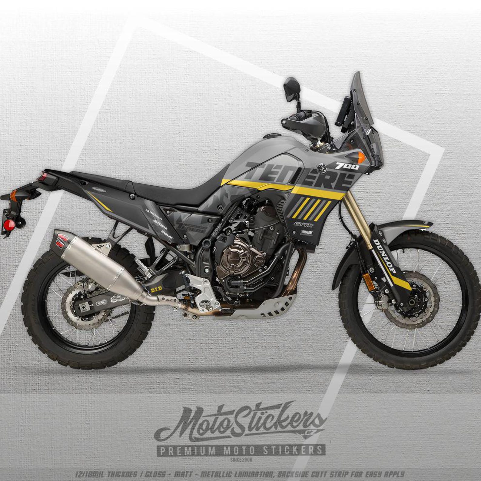 Yamaha Tenere 700 2019-2024 Graphic Kit - Stickers - Etsy