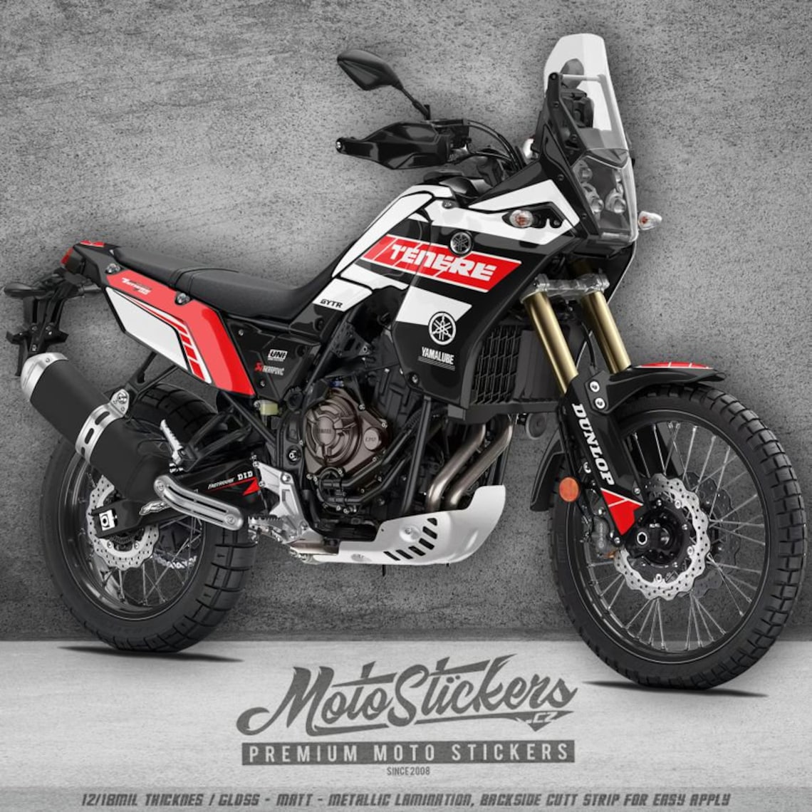 Yamaha Tenere 700 2019-2024 Graphic Kit - Stickers - Etsy