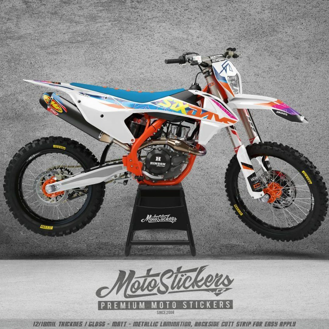 KTM Exc XC XCF Enduro All Models 2017 - 2019 Graphic Kit - Stickers - Etsy