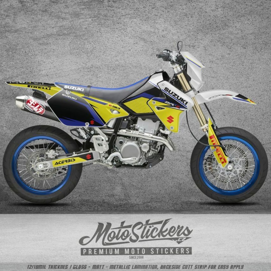 Suzuki DRZ400 DRZ DRZ400E DRZ400SM Stickers Kit - Etsy