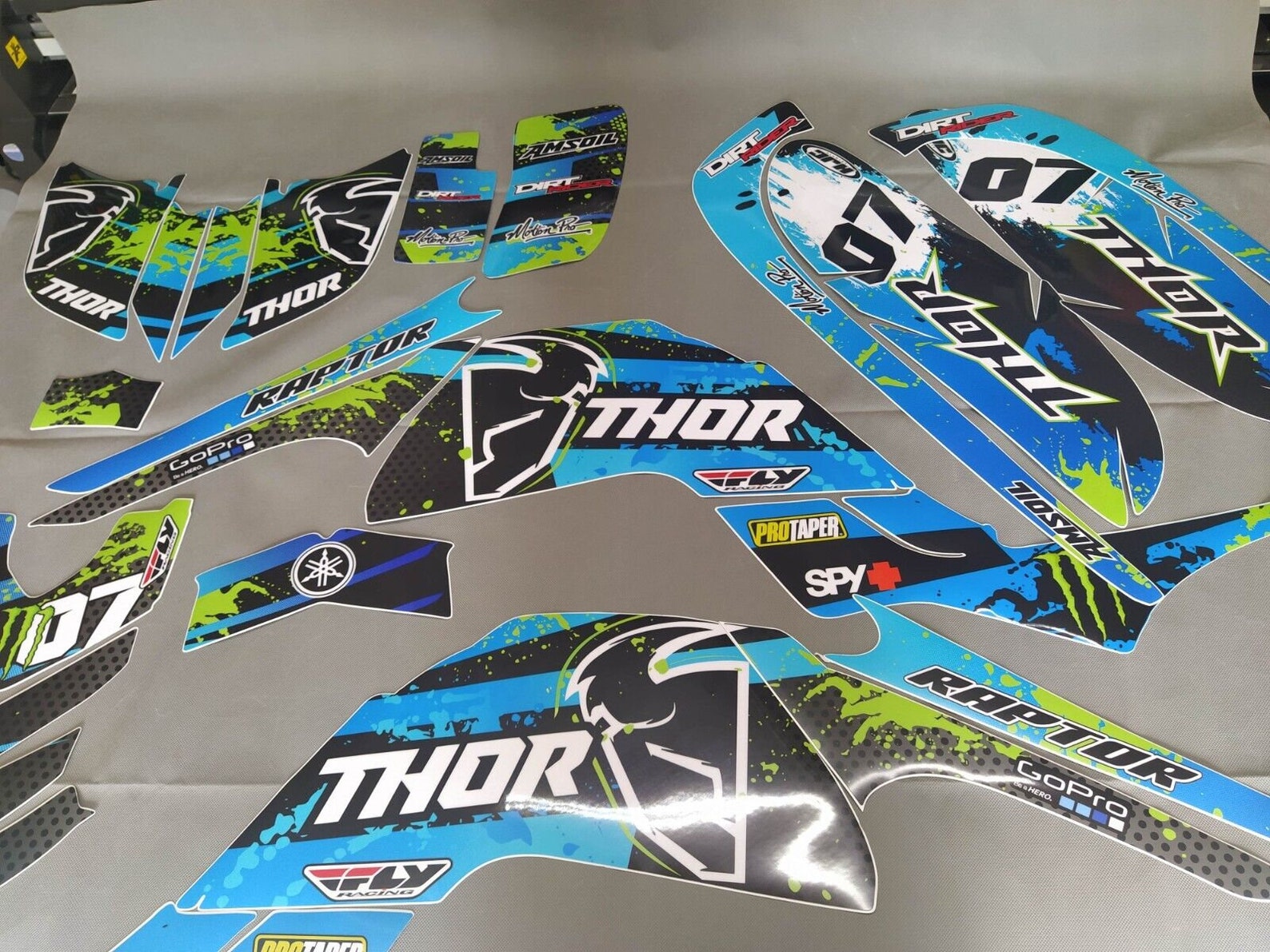 Yamaha Raptor 660R Graphic Kit Stickers - Etsy
