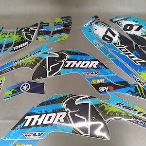 Yamaha Raptor 660R Graphic Kit Stickers - Etsy