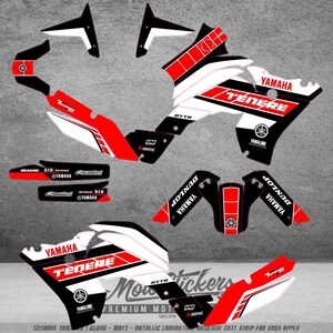 Yamaha Tenere 700 2019-2024 Graphic Kit - Stickers - Etsy