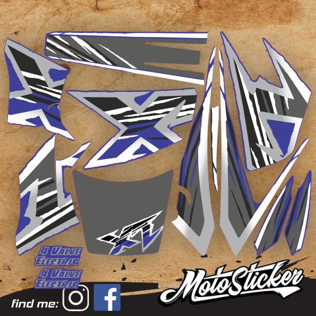 Yamaha XT 600 E 1998-99 Stickers Kit - Etsy