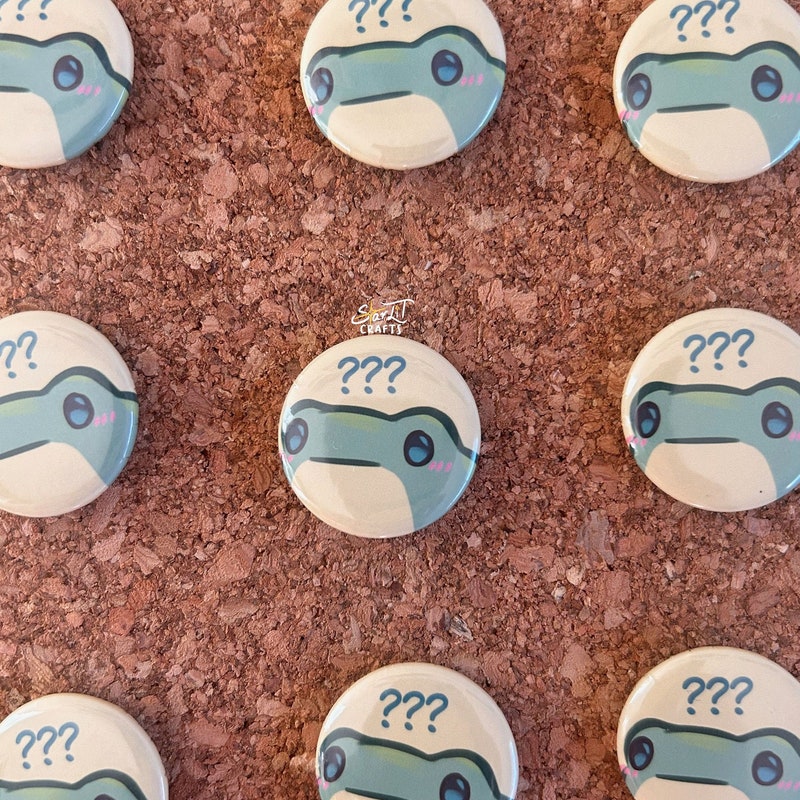 Frog Button - Etsy