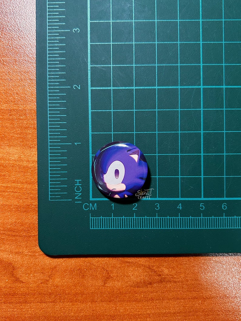 Sonic Stare Buttons - Etsy