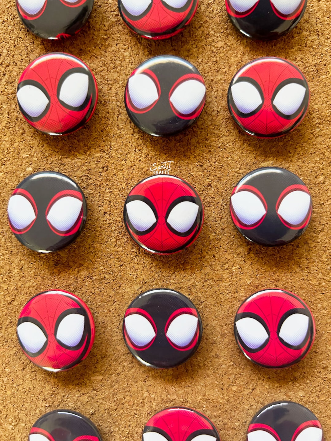 Spider-man Buttons - Etsy