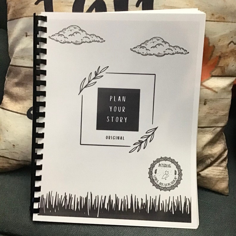 Writing Journal Plan Your Story for Writers Author Notebook Writing ...