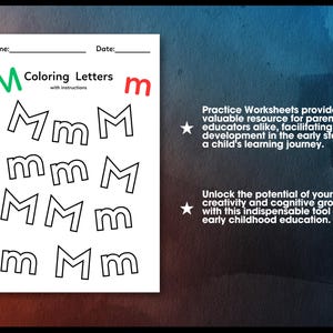 Alphabet Coloring Pages Preschool Printable ABC Worksheets Letters A-Z ...