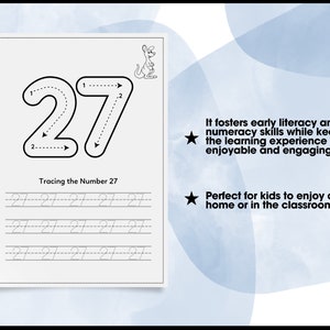 30 Number Tracing Worksheets, Traceable Numbers, Preschool Worksheets ...