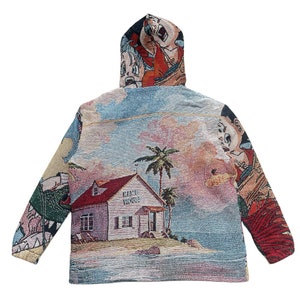 Anime Silk Lined Tapestry Sweater - Etsy