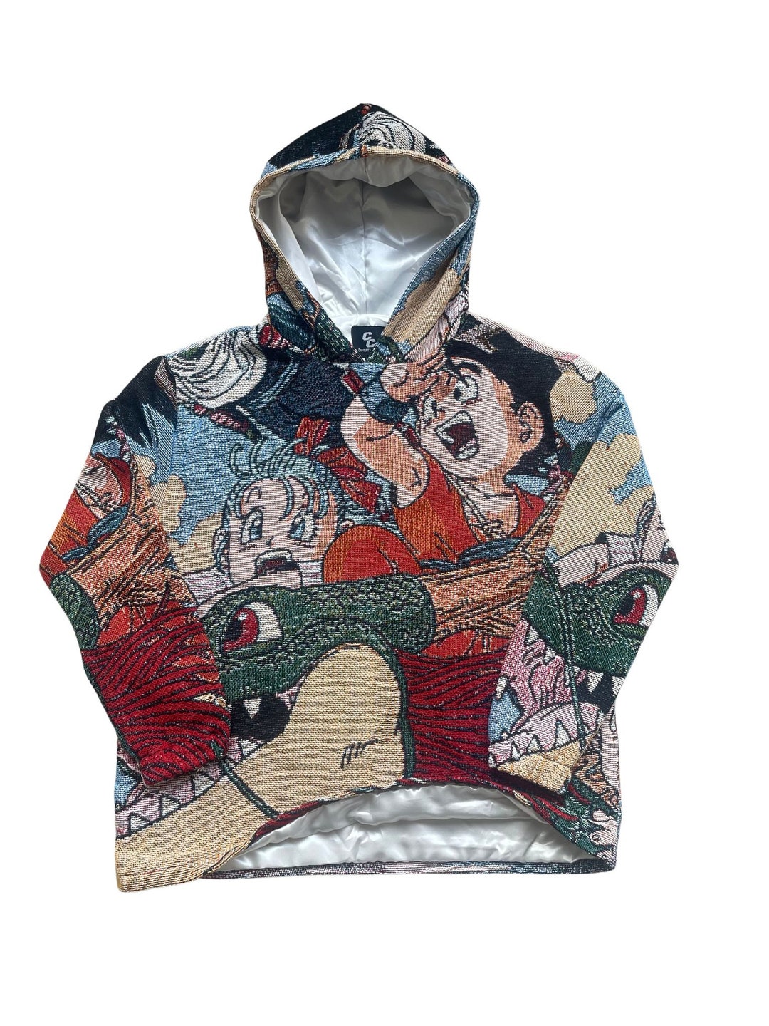 Anime Silk Lined Tapestry Sweater - Etsy